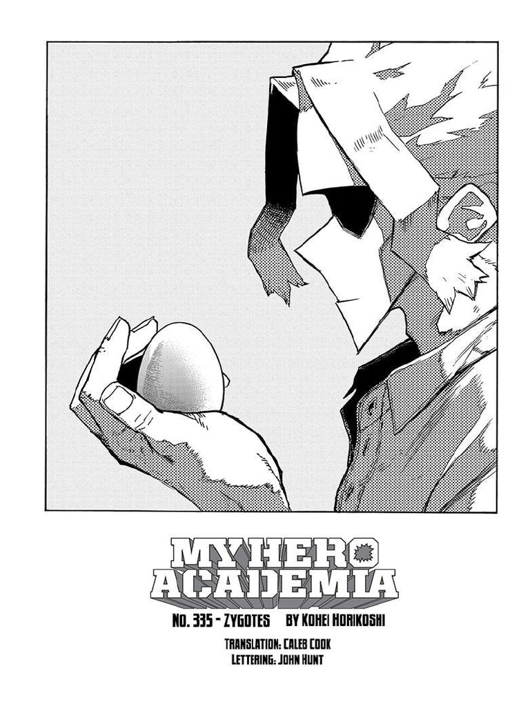 (CH - 335) My Hero Academia (@manga - Ocean) | PDF