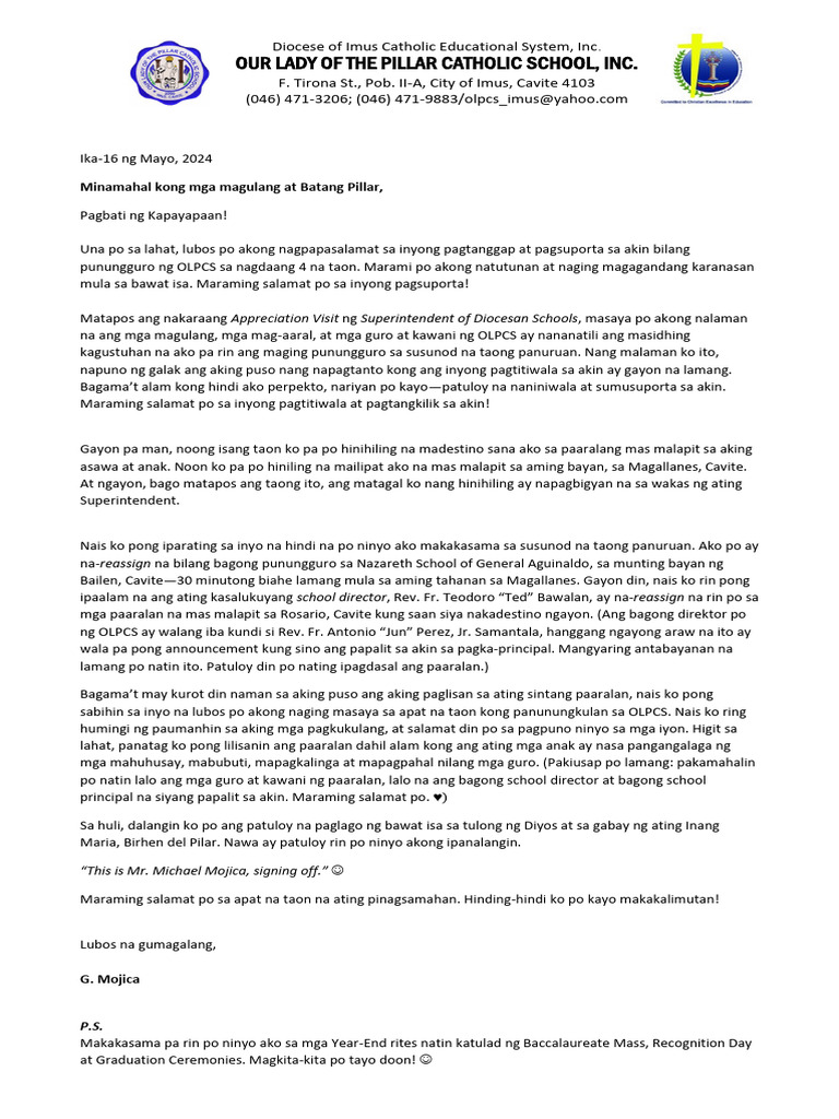Open Letter of OLPCS | PDF