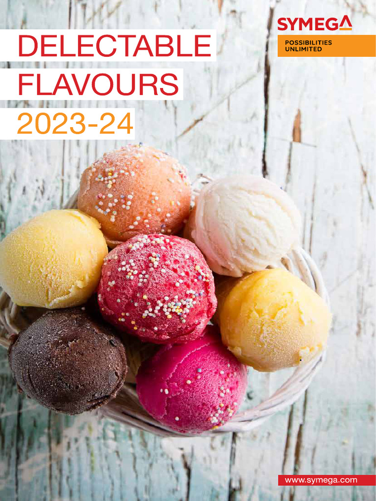 Symega Flavours - Product Catalogue - FY2024 | PDF | Chocolate | Candy