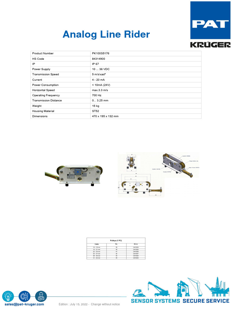 9.005176 - PKS Line Rider Datasheet | PDF