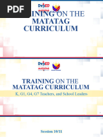 Curriculum: D.O No. 010 S. 2024 | PDF