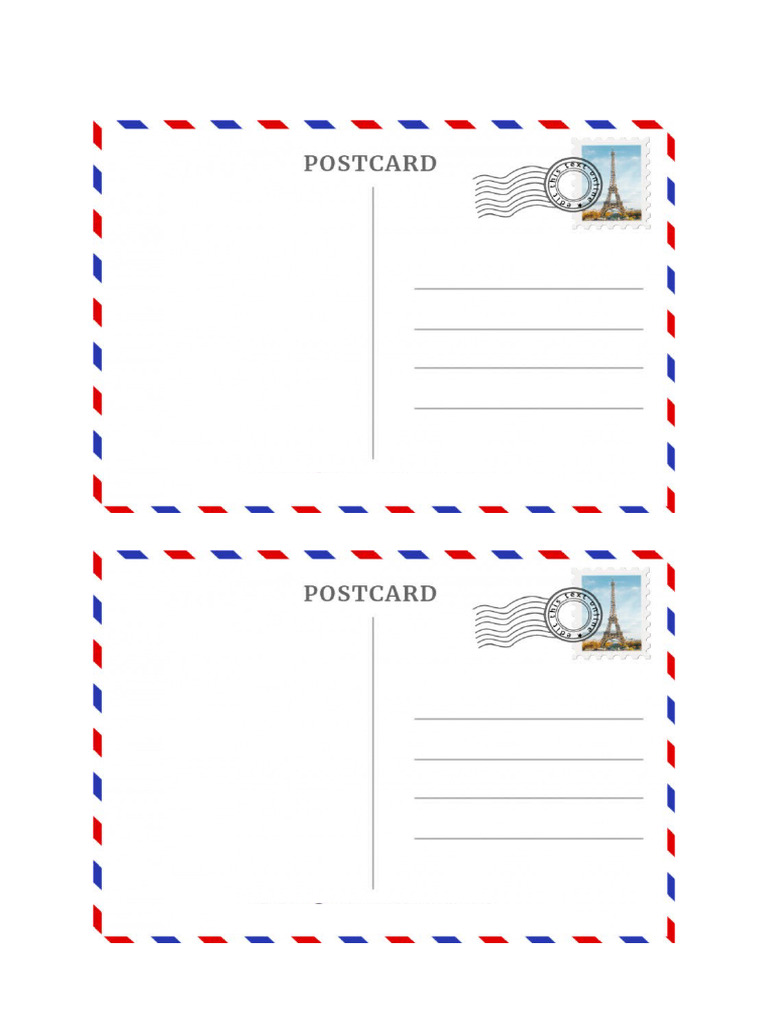 Email - Postcard Template | PDF