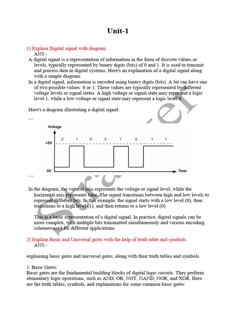 Dldmp Qb Unitwise Solved Unlocked Pdf Error Detection And Correction Logic Gate