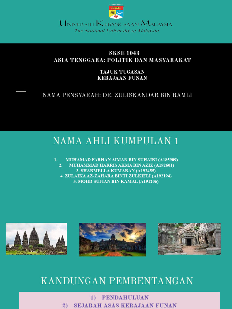 Slide Kerajaan Funan | PDF