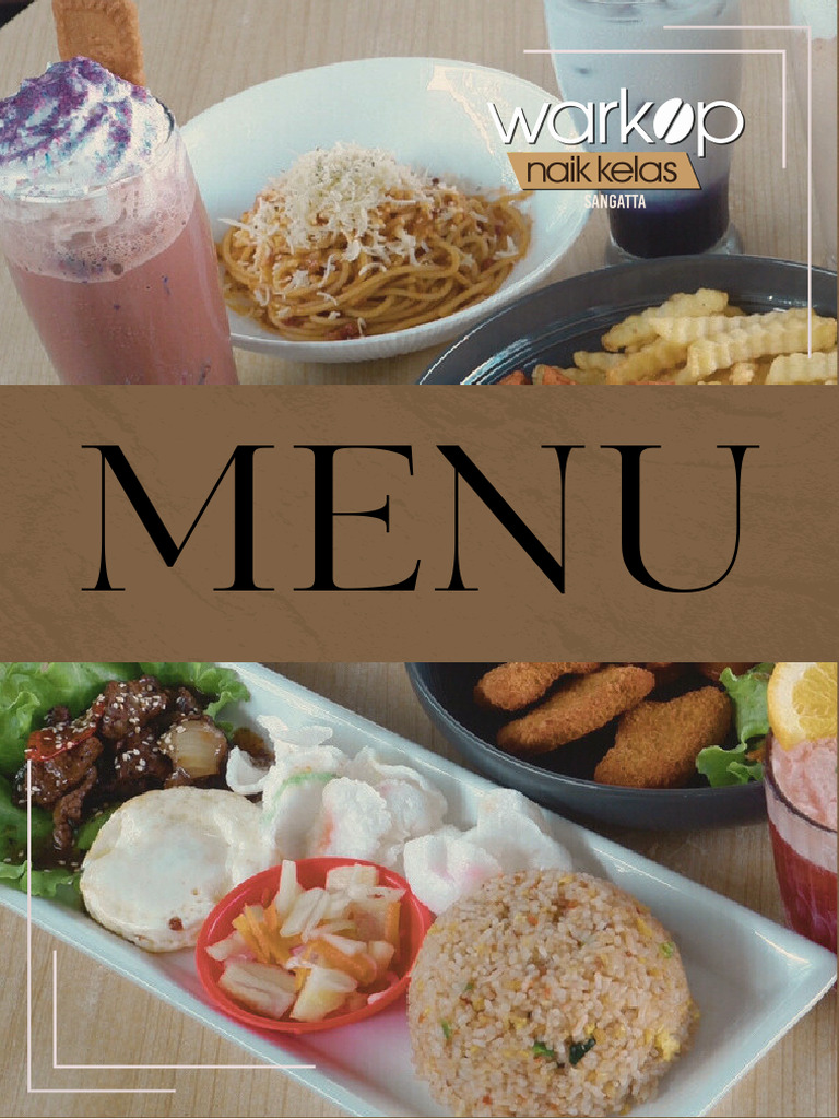 Buku Menu Warkop New | Download Free PDF | Foods | Cuisine