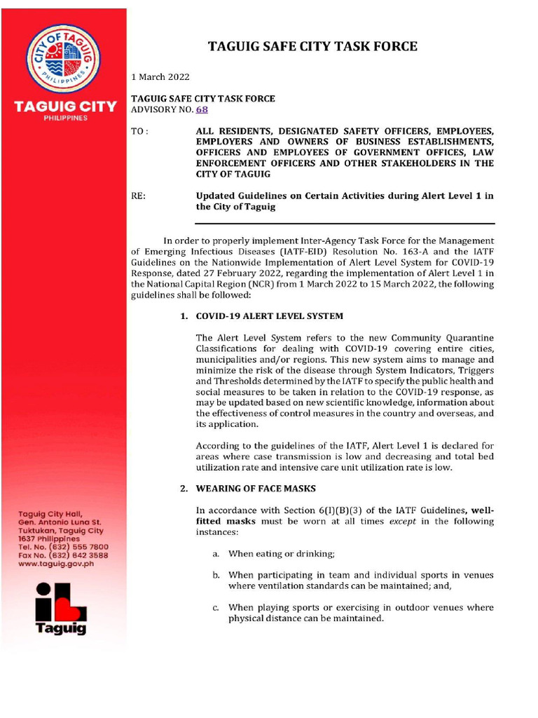 SCTF Advisory 68 | PDF