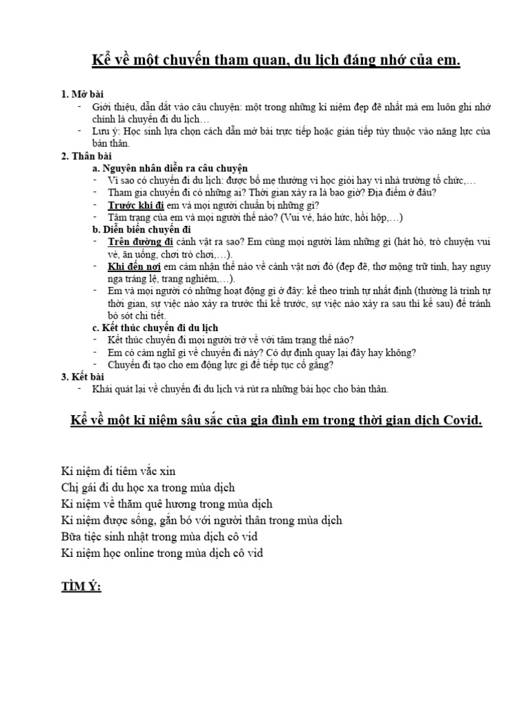 34. HƯỚNG DẪN ÔN TẬP TLV | PDF