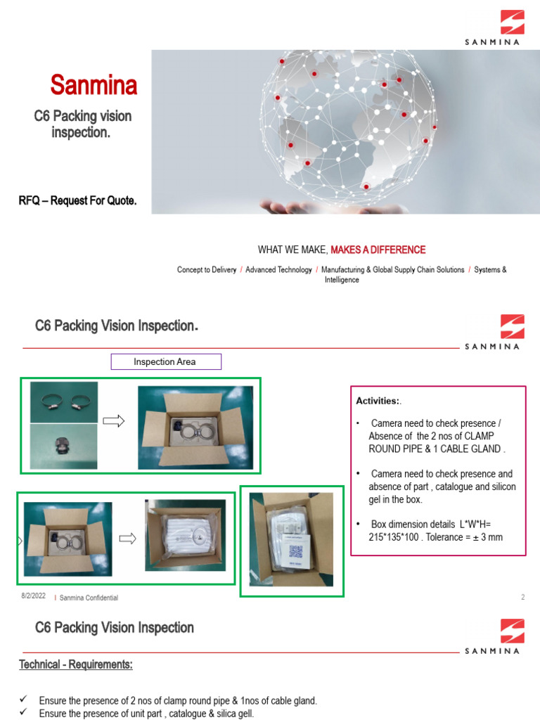 C6 Packing Visual Inspection | PDF | Supply Chain