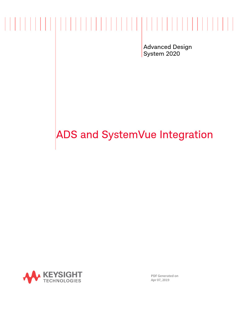 ADS and SystemVue Integration | PDF | Modulation | Bandwidth (Signal Processing)
