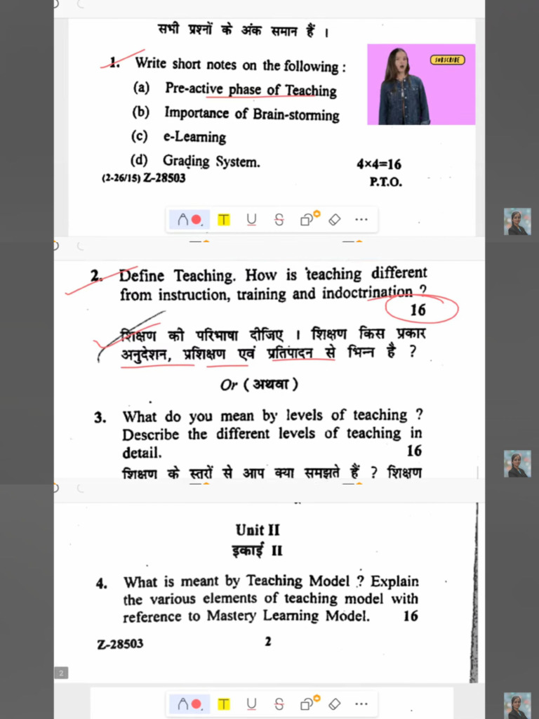 Learning And Teaching Pyq Bed Pdf