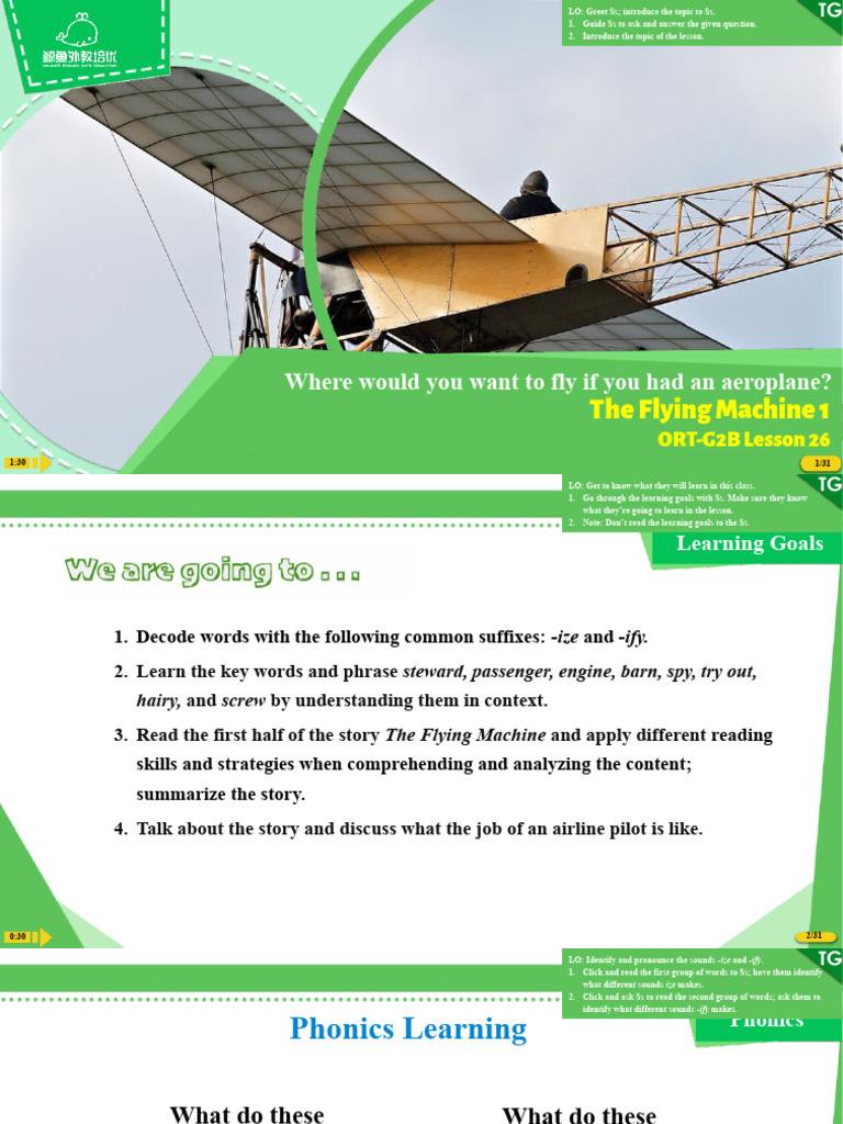 ORT G2B L26 The Flying Machine 1 0805 200805113921 | PDF | Reading ...
