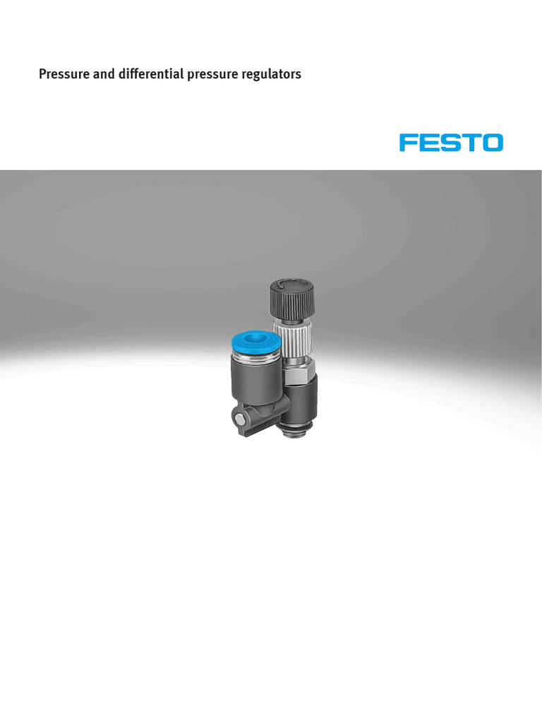 Pressure and Differential Pressure Regulators | PDF | Actuator | Screw