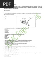 Plumbing Test Guides - Sample Questions | PDF | Plumbing | Water Heating