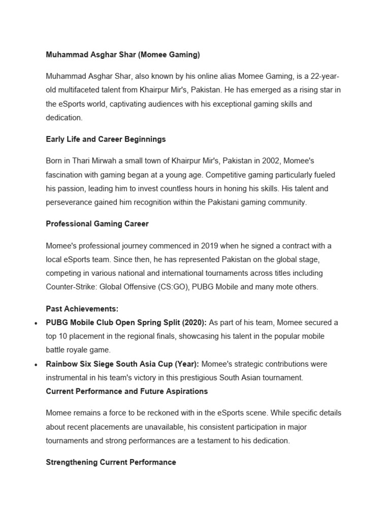 Muhammad Asghar Shar | PDF