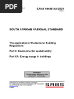 SANS 10400-T 2020 | PDF | Firefighting | Wall