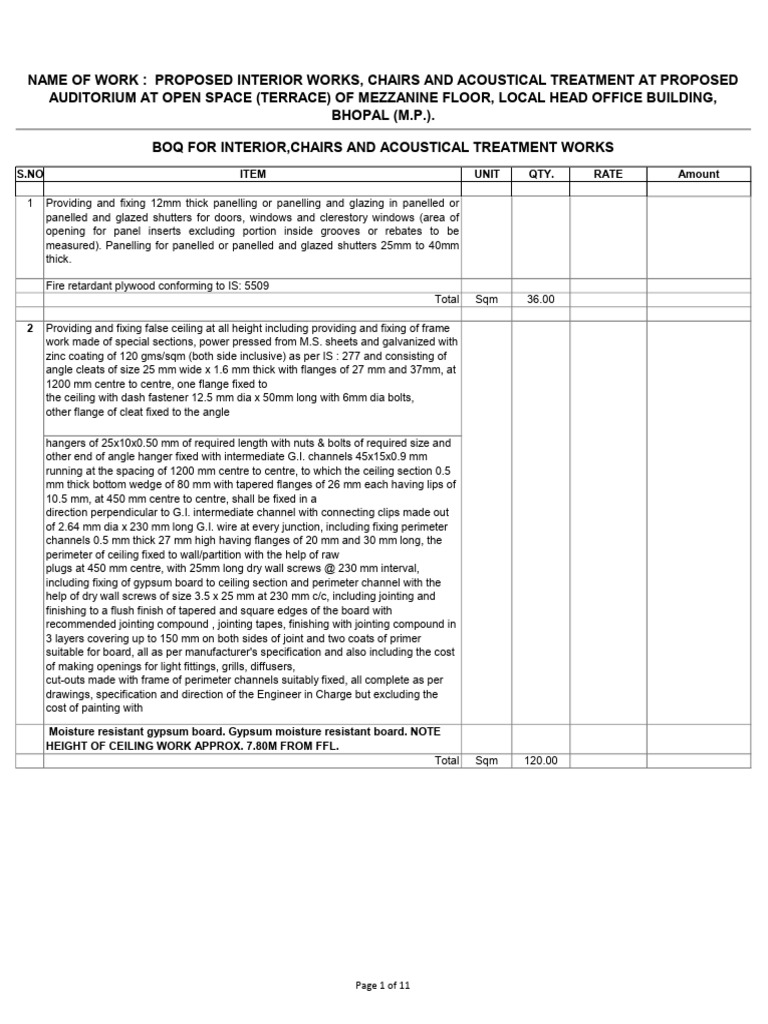 Sound Proof Example | PDF | Flooring | Drywall