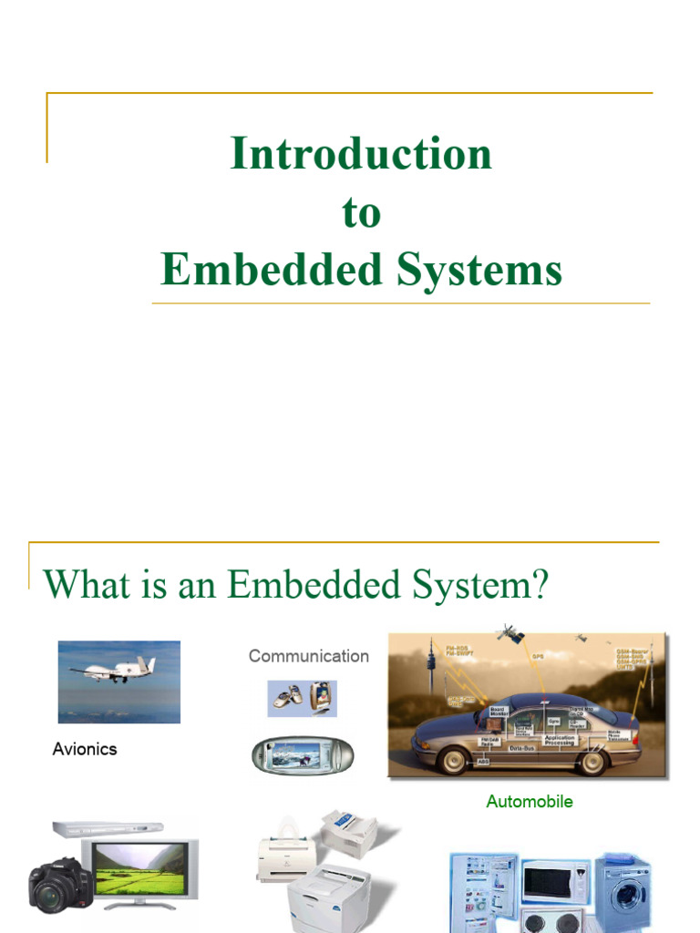 Embedded Systems | PDF | Microcontroller | Embedded System