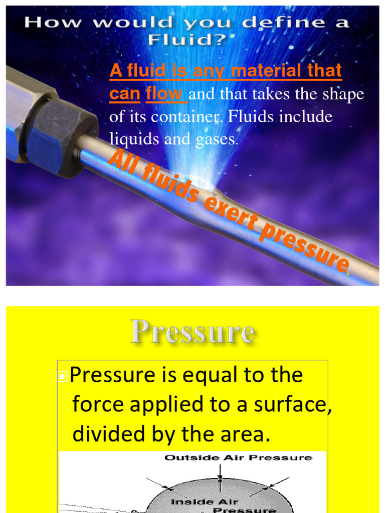 Week 4 | PDF | Buoyancy | Pressure