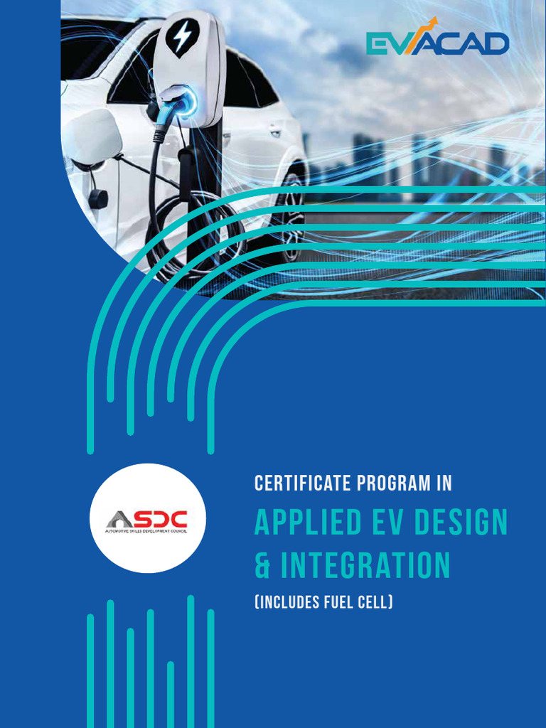 Certificate Program in Applied EV Design & Integration | PDF | Electric ...