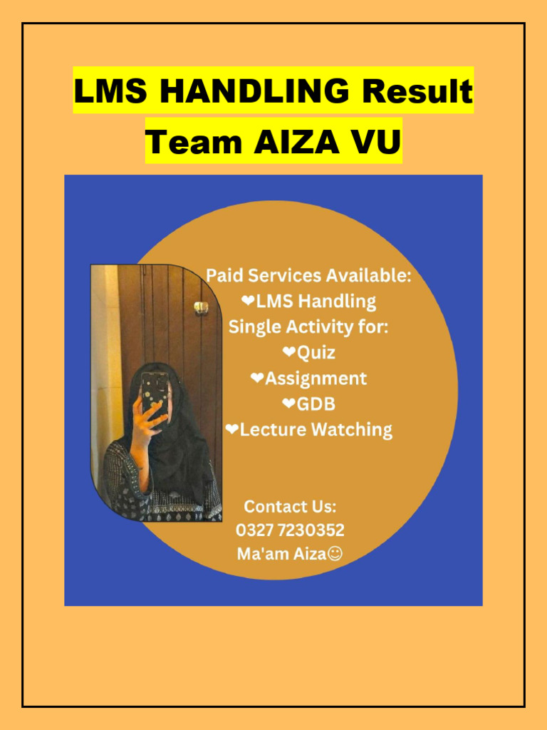 Lms Handling Result 100% Satisfied Students (Team Aiza Vu) - 1 | PDF
