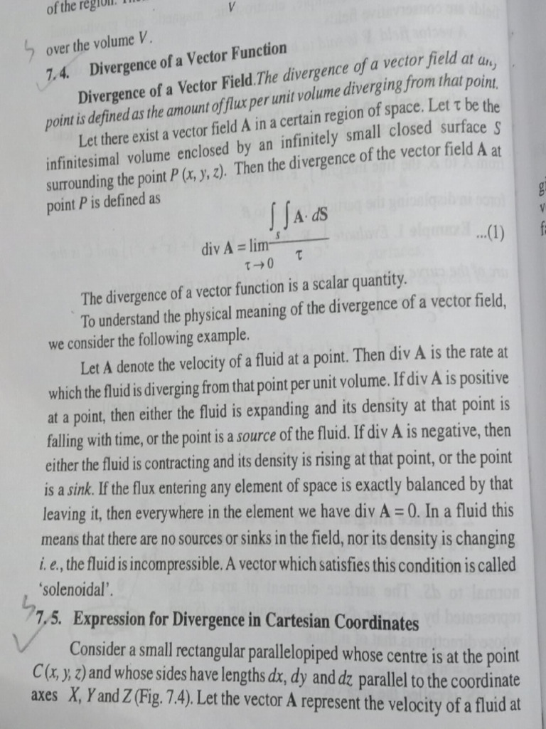 Vector Calculus Unit 5 | PDF