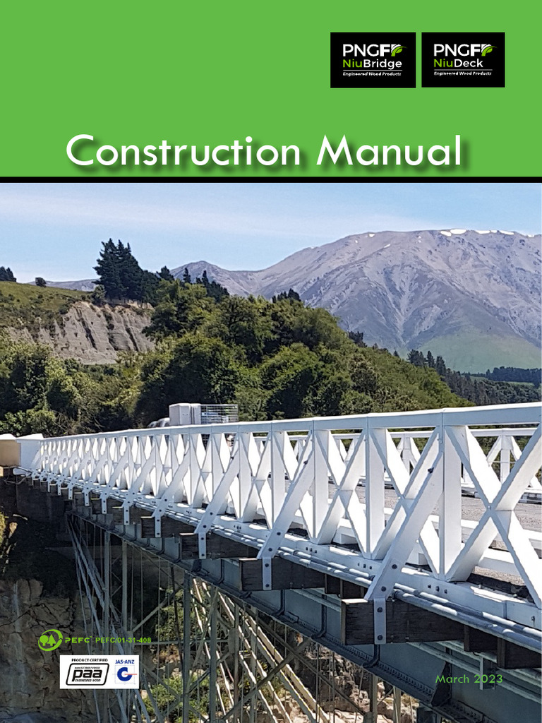NiuBridge Construction Manual 300 Compress IBUILT | PDF | Plywood | Lumber