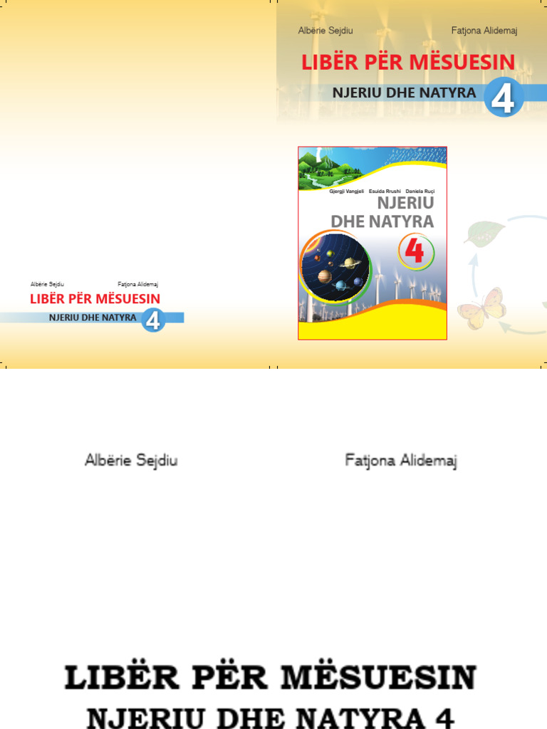 LM Njeriu Dhe Natyra 4 | PDF