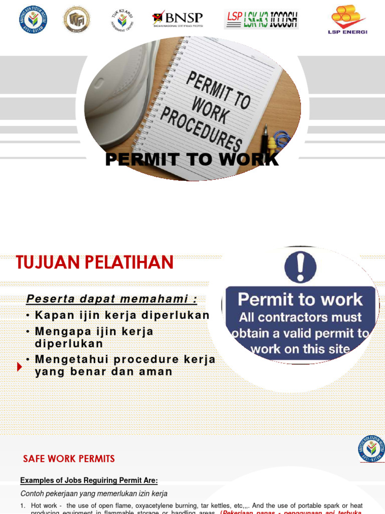 4 - Permit To Work | PDF