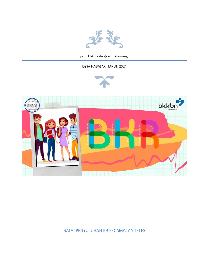 Propil Poktan BKR Desa Nagasari 2024 | PDF