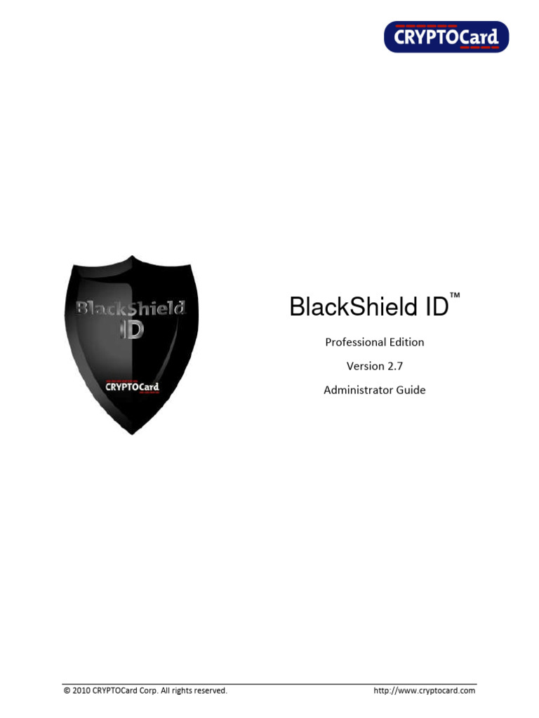 Blackshield Server Administrator Guide | PDF | Radius | Microsoft Sql Server