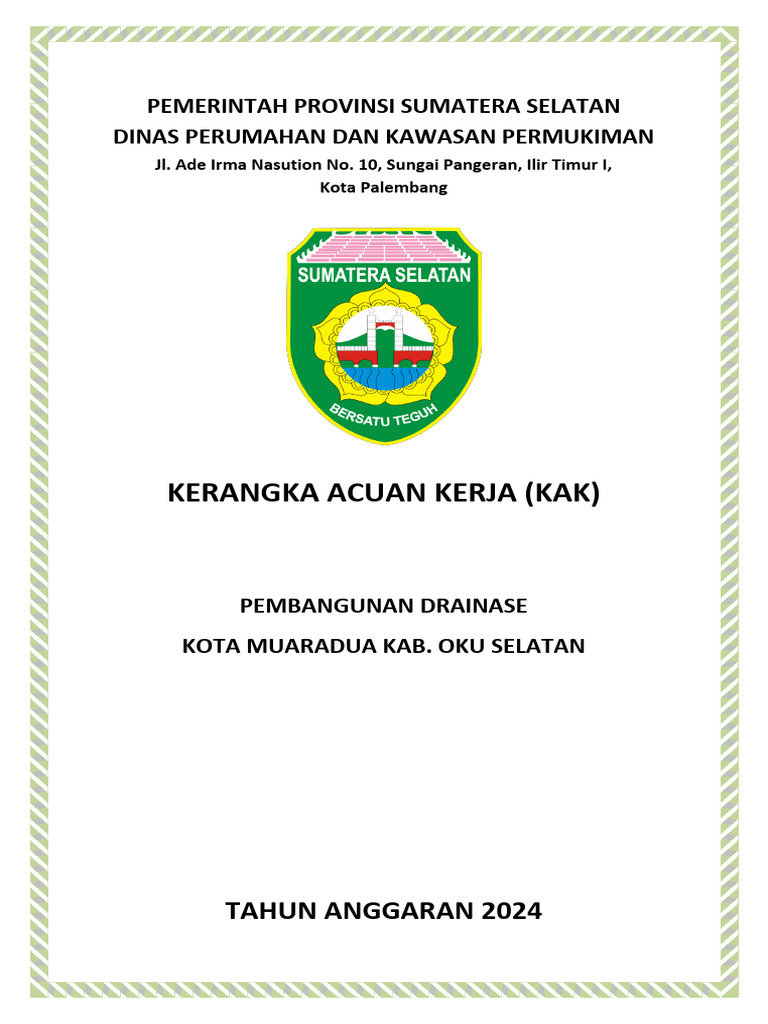 KAK Drainase Okus | PDF | Komputer