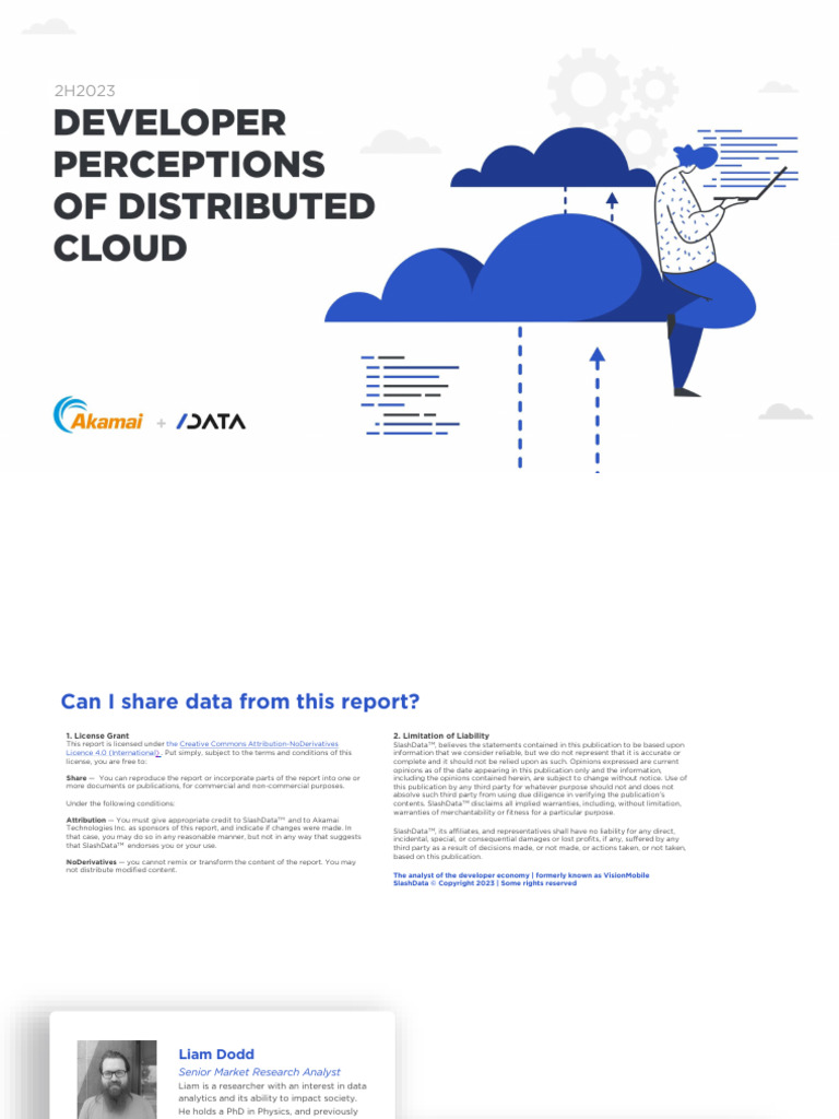 Developer Perceptions of Distributed Cloud | PDF | Cloud Computing | Computing