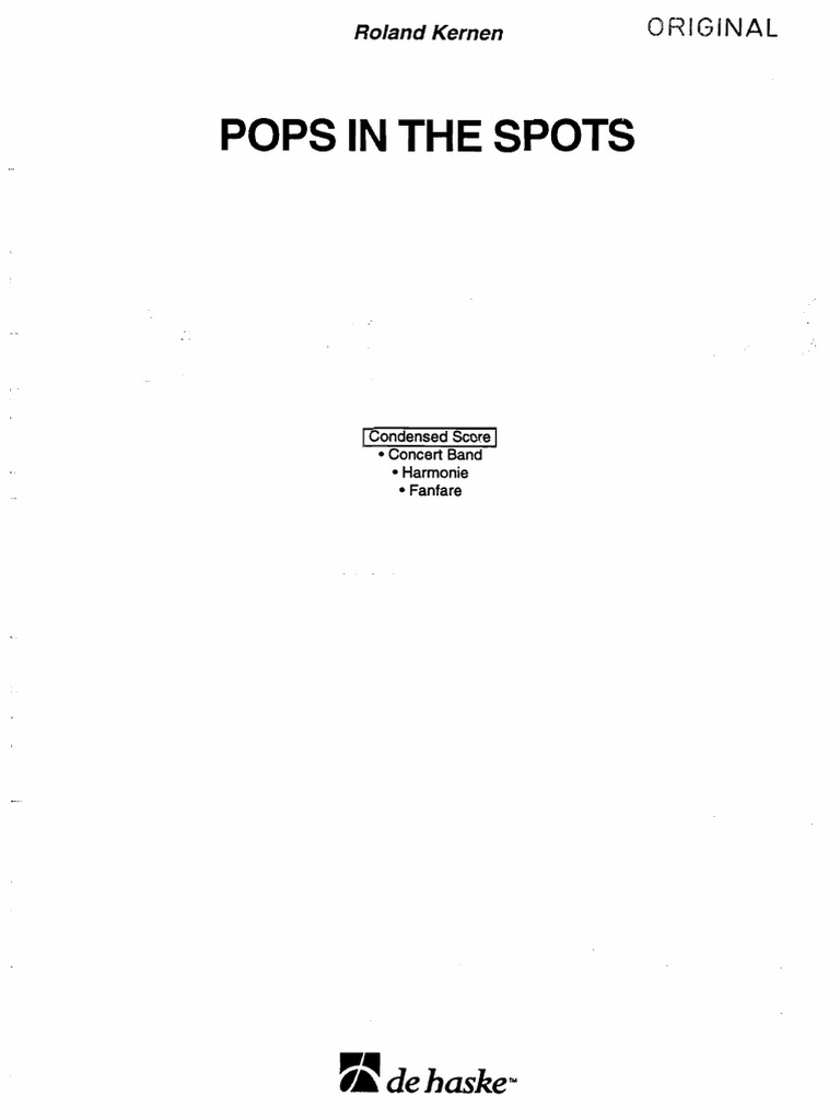 Pops in The Spots - Rolan Kermen 53,54,55 | PDF