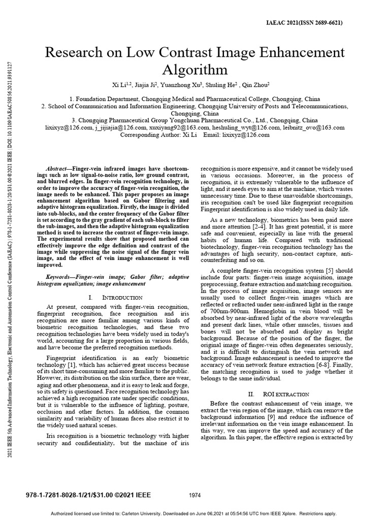 Li 2021 | PDF | Image Processing | Imaging