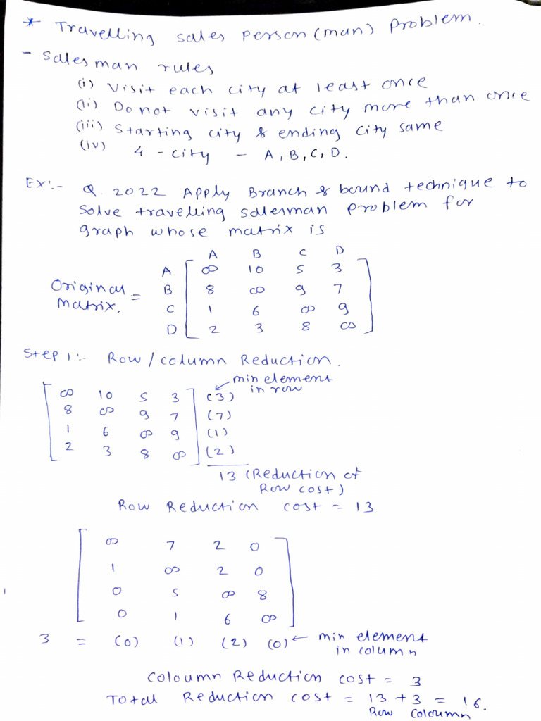 Travling salesman problem | PDF