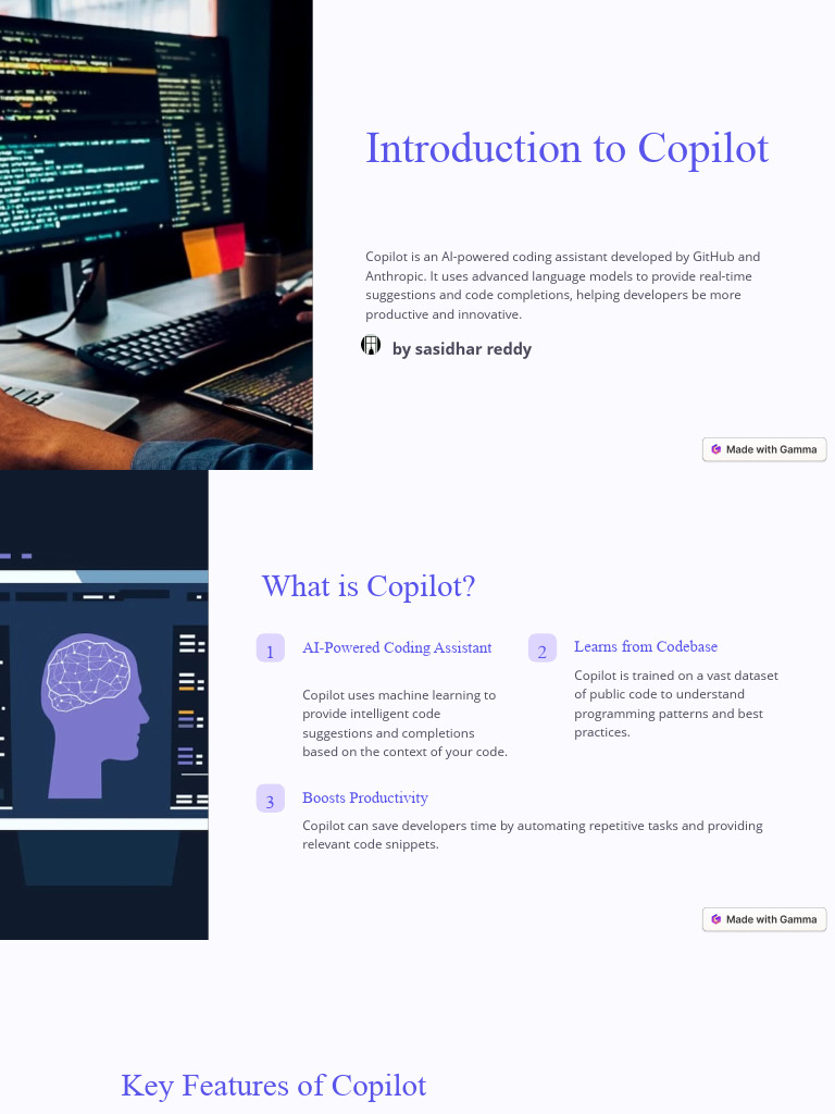 Introduction To Copilot | PDF | Source Code | Artificial Intelligence