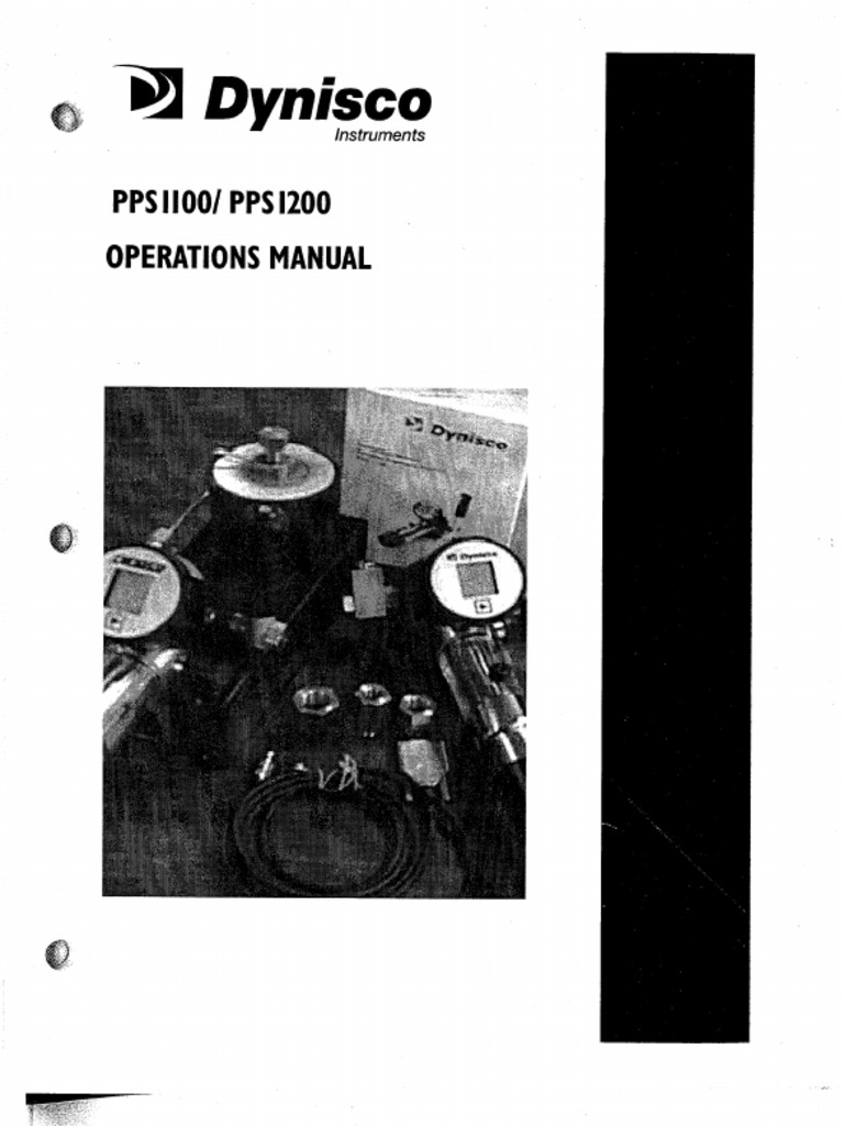 PPS1100 Portable Pressure Source | PDF