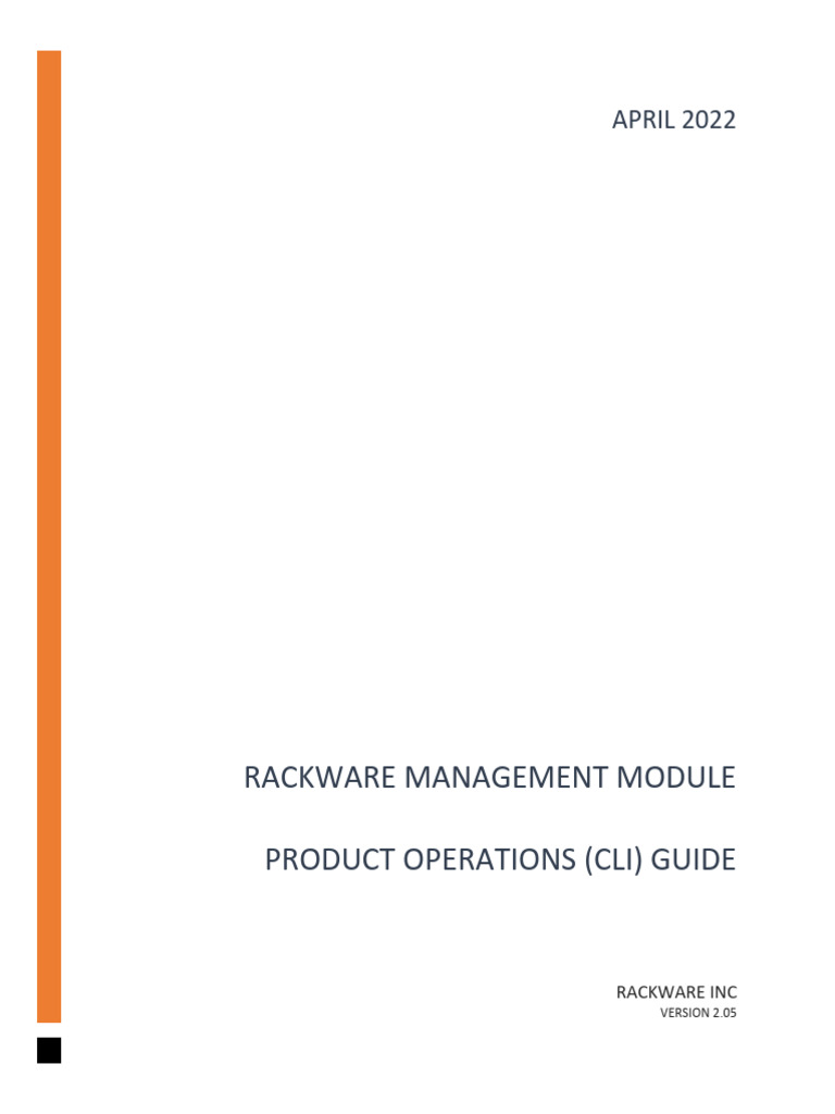 RackWare RMM CLI Operations Guide | PDF | Byte | Command Line Interface
