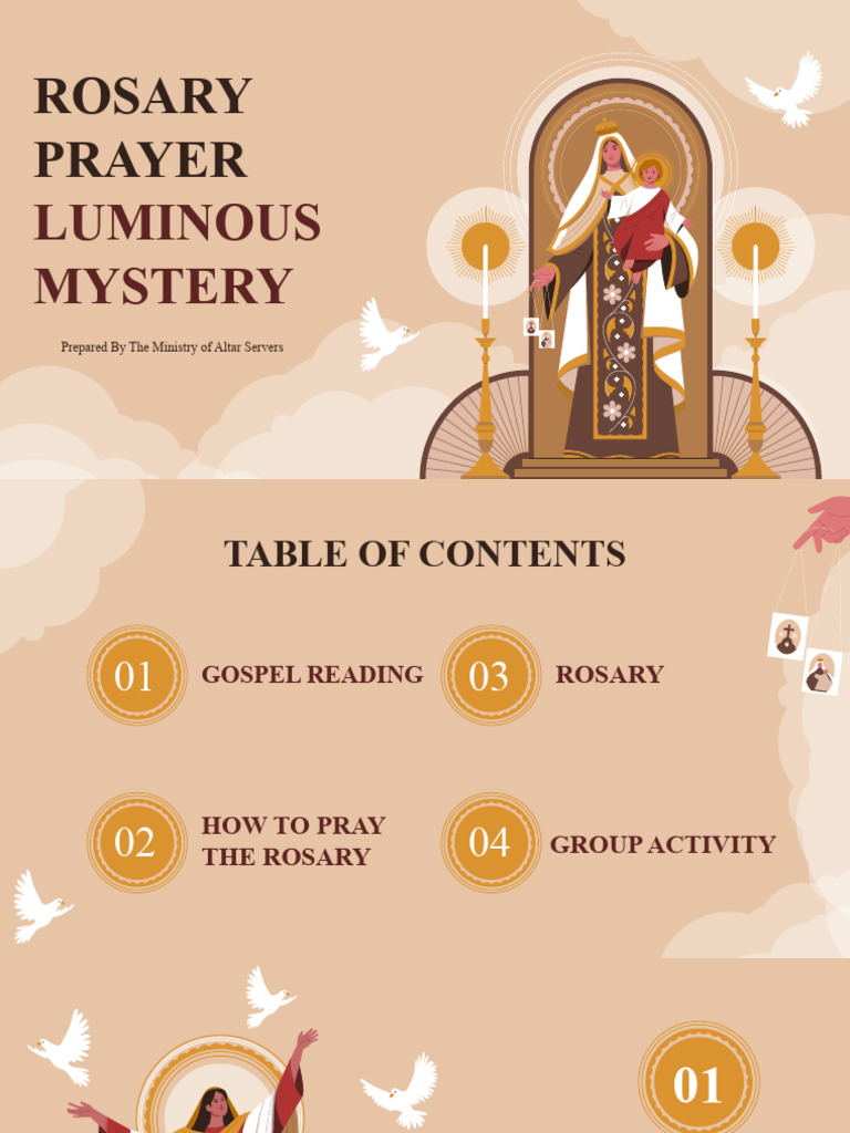 Luminous Mystery | Download Free PDF | Rosary | Christian Prayer