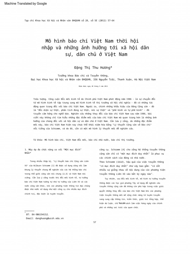 tài liệu báo chí VN 1 1 | PDF