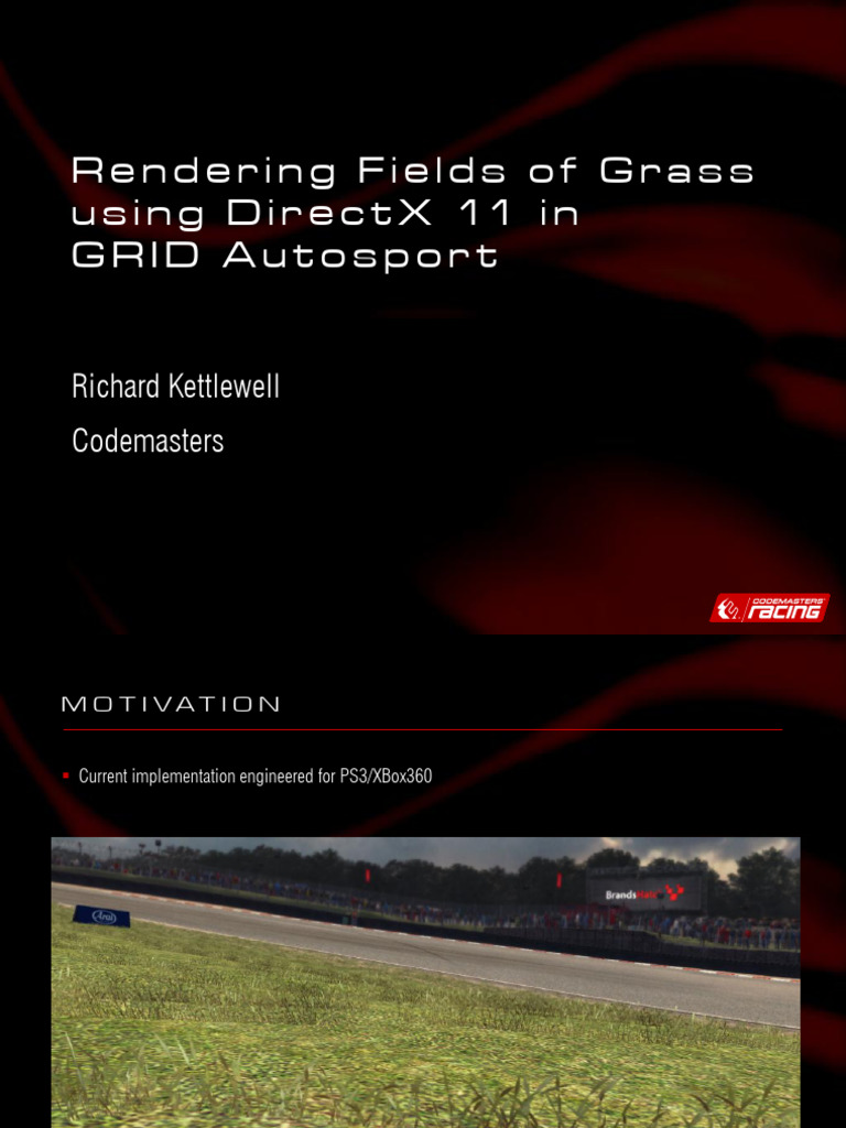 DirectX 11 Grass Rendering Techniques | PDF | Shader | Texture Mapping