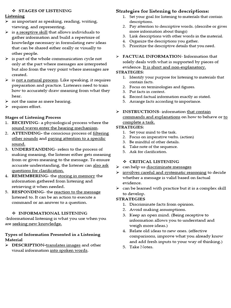 Ese Reviewer | PDF | Information | Empathy