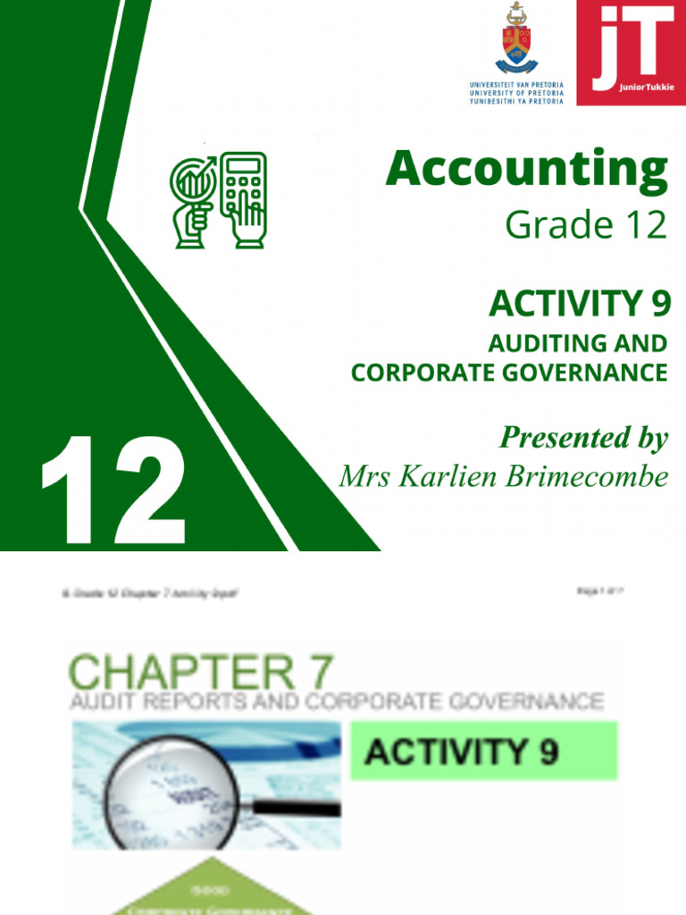 Grade 12 Chapter 7 Activity | PDF
