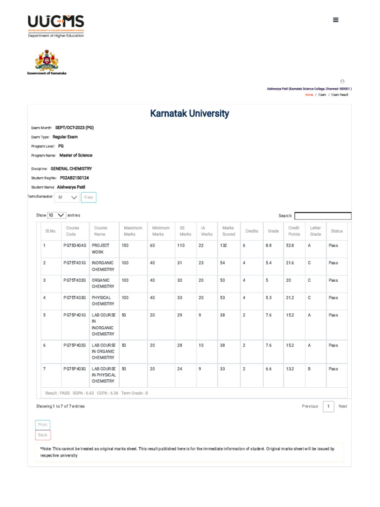 4th Sem | PDF | Educational Stages | Qualifications