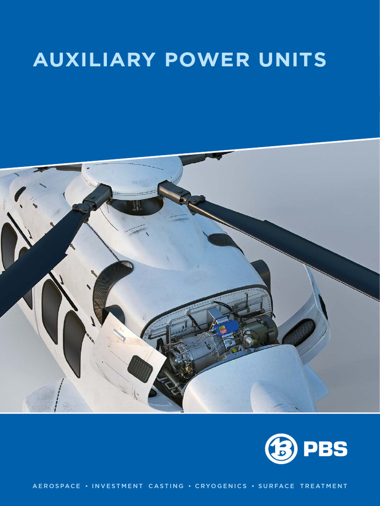 PBS Brochure APU 07 23 | PDF | Aerospace | Vehicles