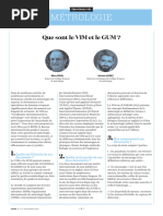 Vocabulaire International de La Metrologie VIM | PDF | Métrologie