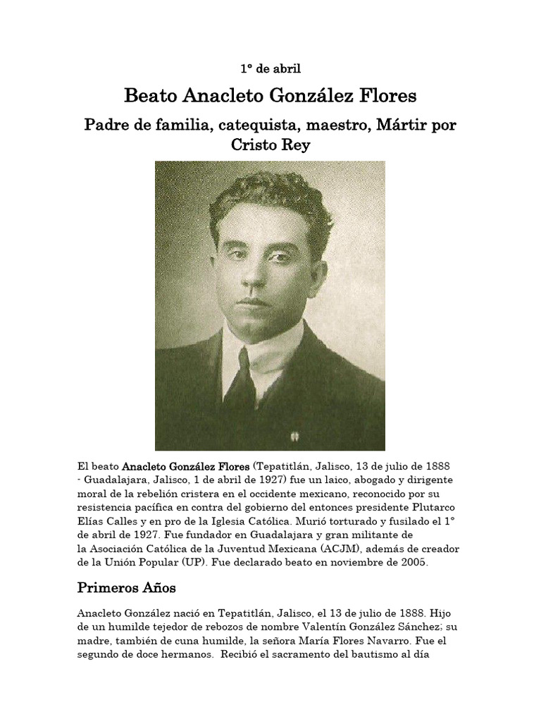 Beato Anacleto | PDF