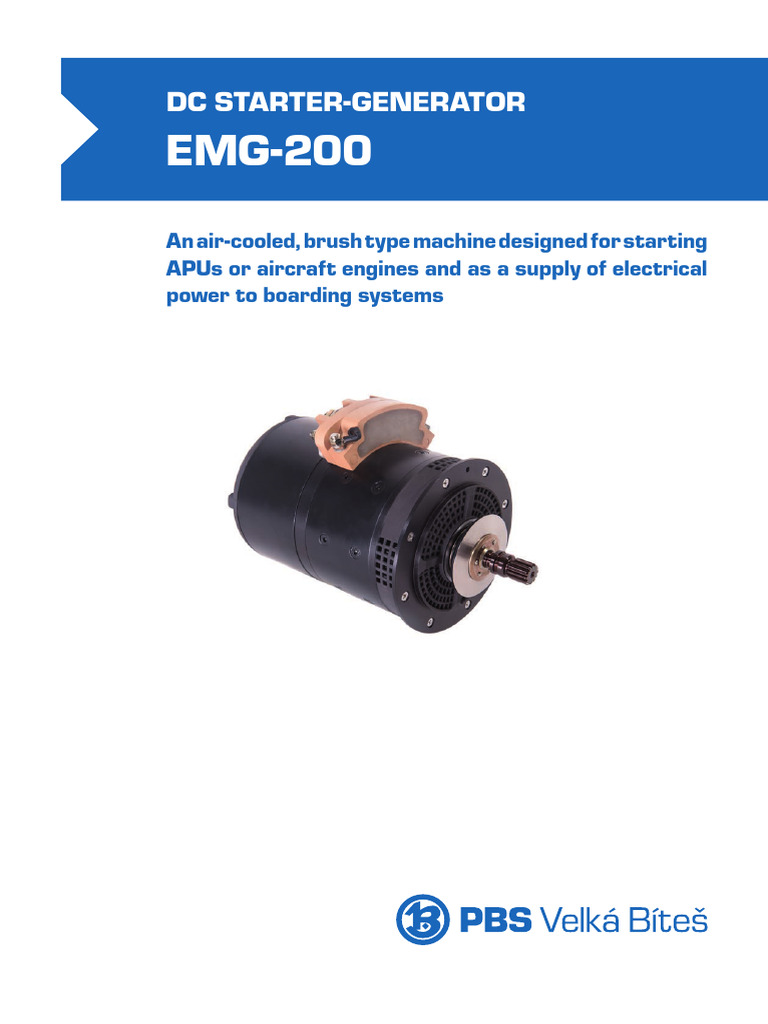 Emg 200 | PDF | Power Supply | Electric Generator