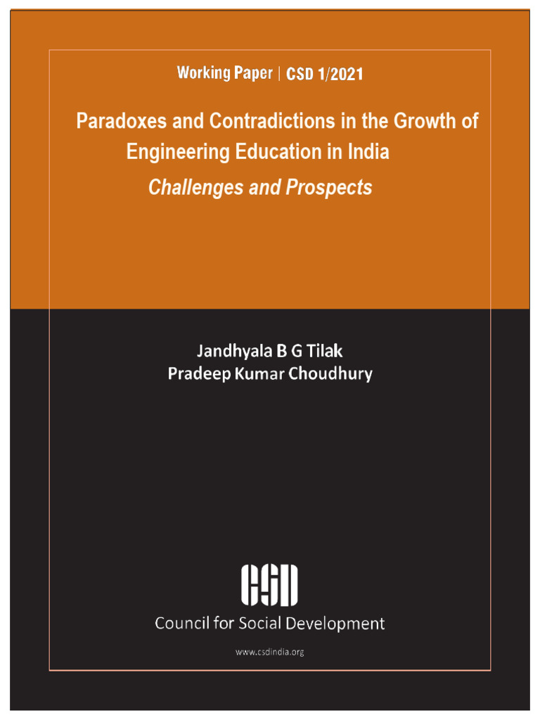 Working Papers Paradoxes and Contradictions in The Growth of ...