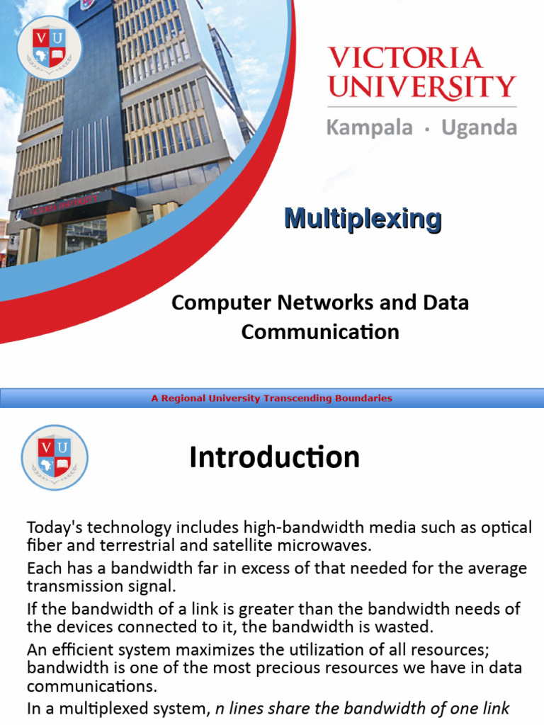 Mulitplextiong | PDF | Multiplexing | Transmission Medium